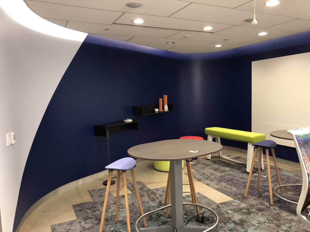 Felt Wallcoverings: Steelcase Ampersand Project - H&H Painting Co.